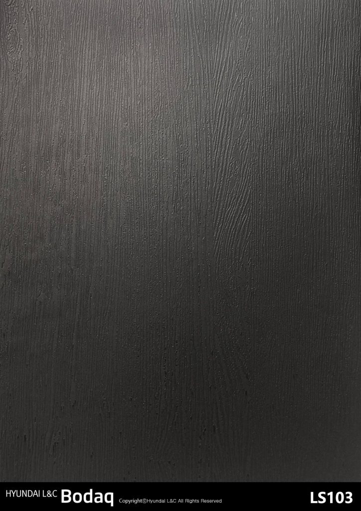 LS103 Black Matte Wood - Texture Collection ⋆ Bodaq® by Hyundai®