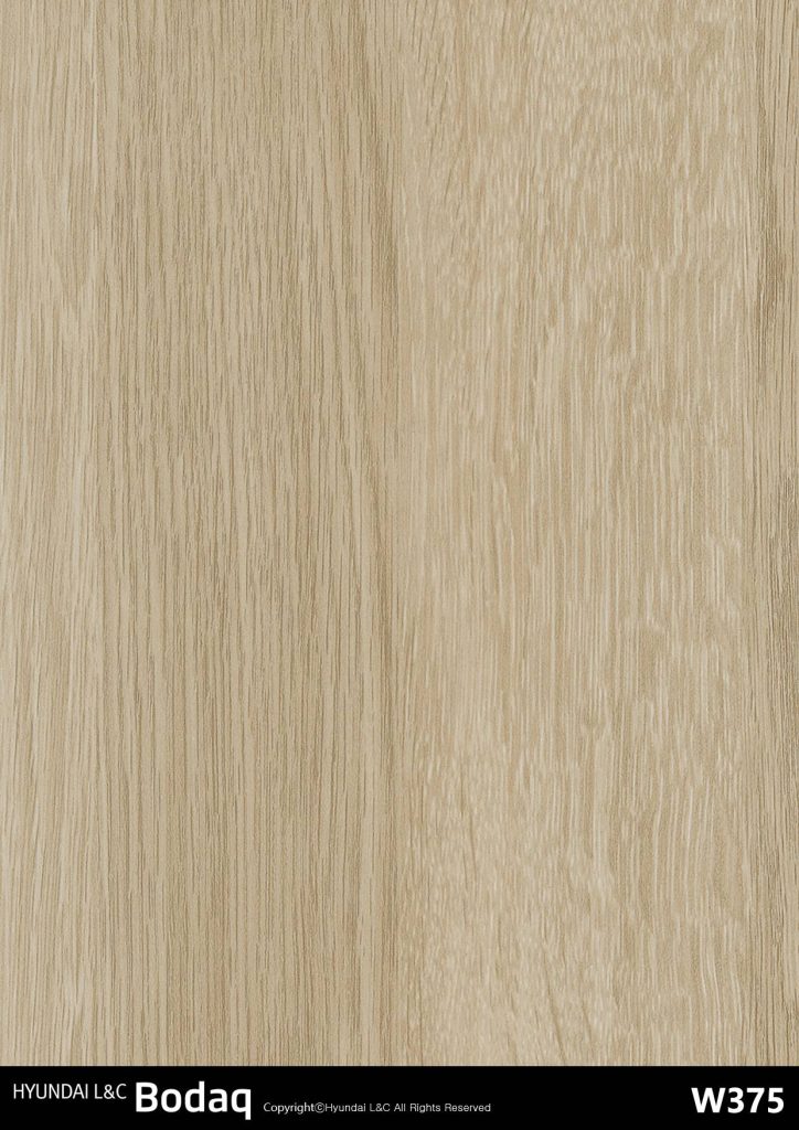 W375 Wash Oak Interior Film - Standard Wood Collection