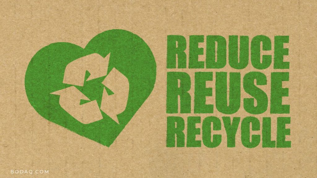 The 3 R's: Reduce, Reuse, Recycle + Resurface with Bodaq ⋆ Bodaq ...